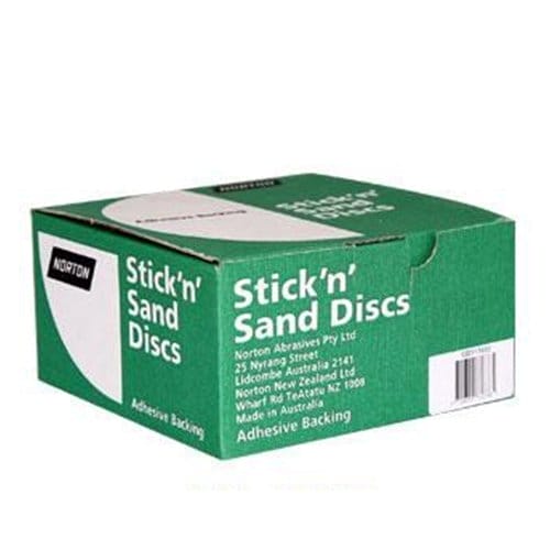 Norton Stick on Discs 200mm - Tradextra | Painting and Decorating Supplies