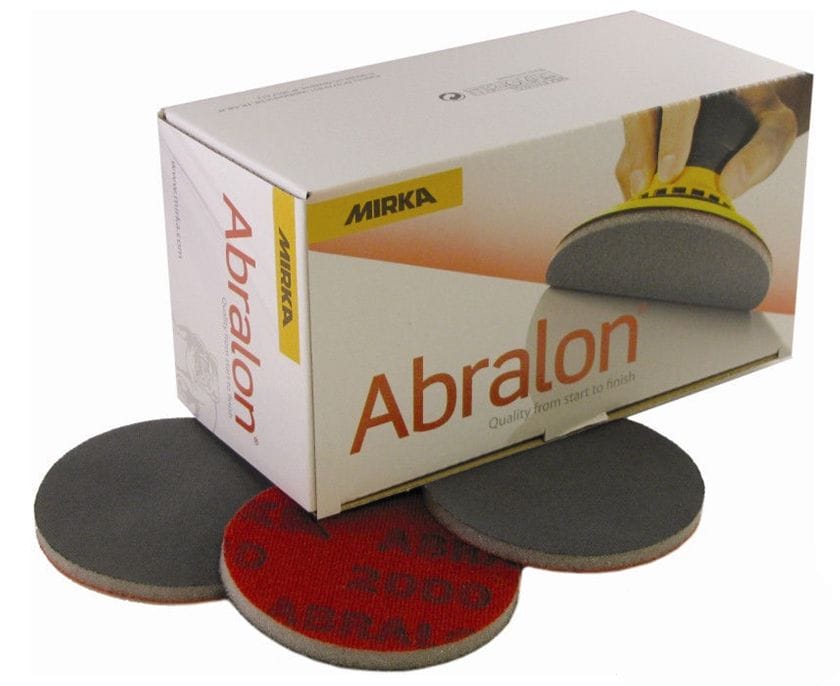 Mirka Abralon Disc 150mm P2000 - Tradextra | Painting and Decorating ...