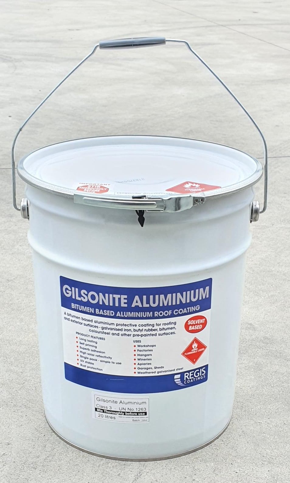 Gilsonite Aluminium 20L - Tradextra | Painting and Decorating Supplies
