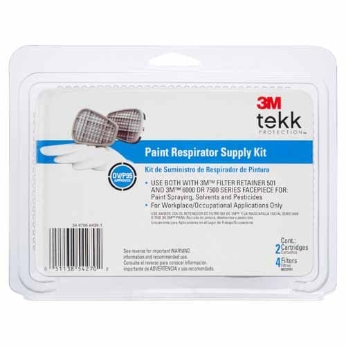 3M Paint Respirator Supply Kit 6022 PA1 - Tradextra | Painting and ...