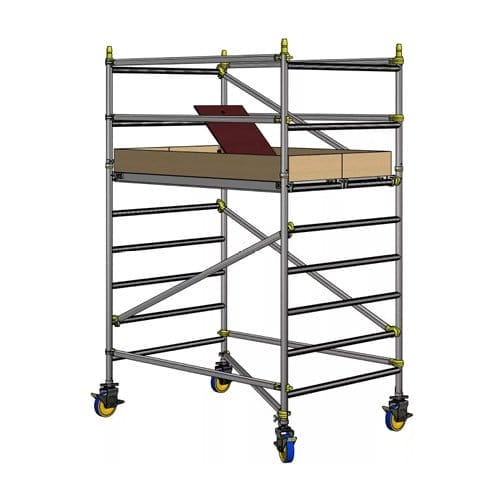 MOBI200 Tower 2m Platform Double Width - Tradextra | Painting and ...
