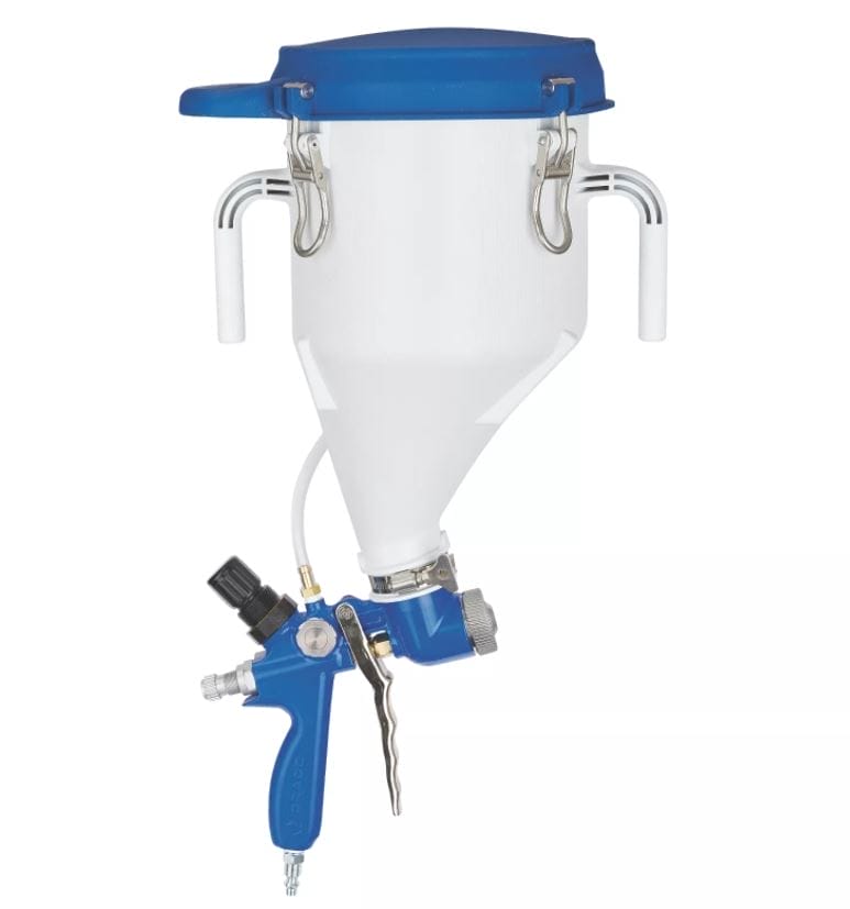 Graco Pressurized Hopper Gun - Tradextra | Painting and Decorating Supplies