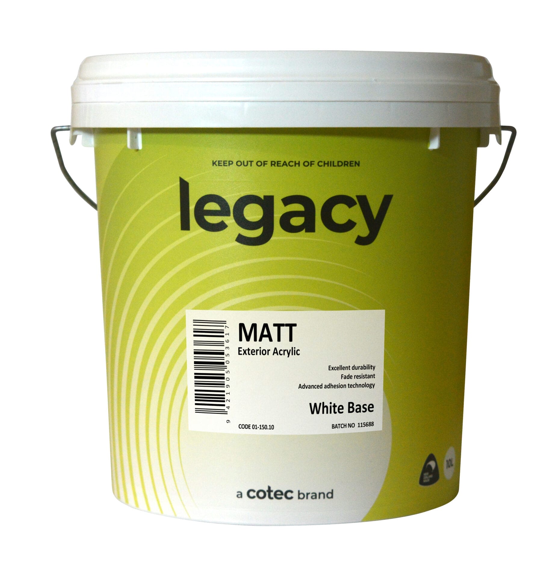 Cotec Legacy Matt Exterior Paint - Tradextra | Painting and Decorating ...